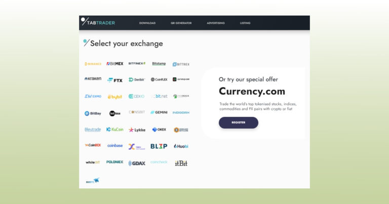TabTrader Review: the first cryptocurrency trading app