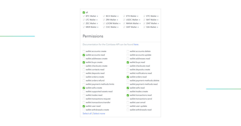 How to configure Coinbase API key and add it to Good Crypto