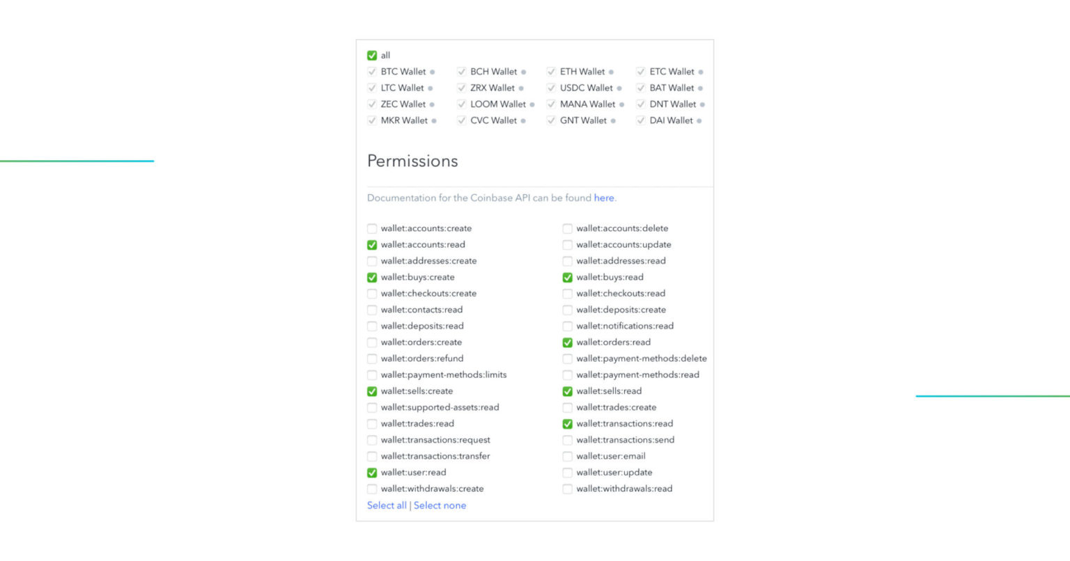 How to configure Coinbase API key and add it to Good Crypto